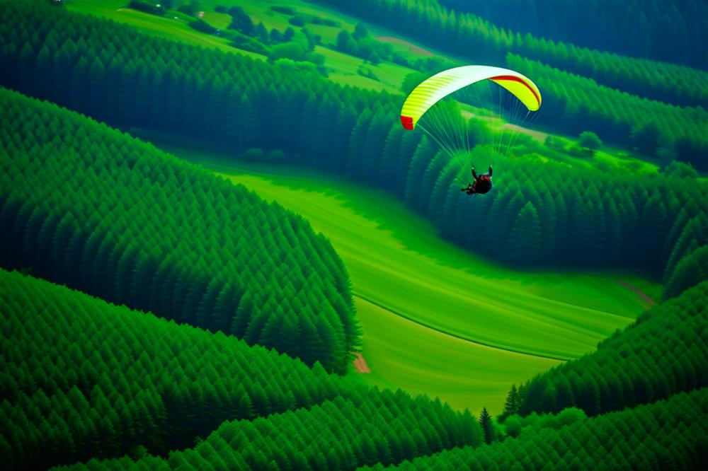 Experience Breathtaking Paragliding Adventures Over The Black Forest's Stunning Landscapes ...